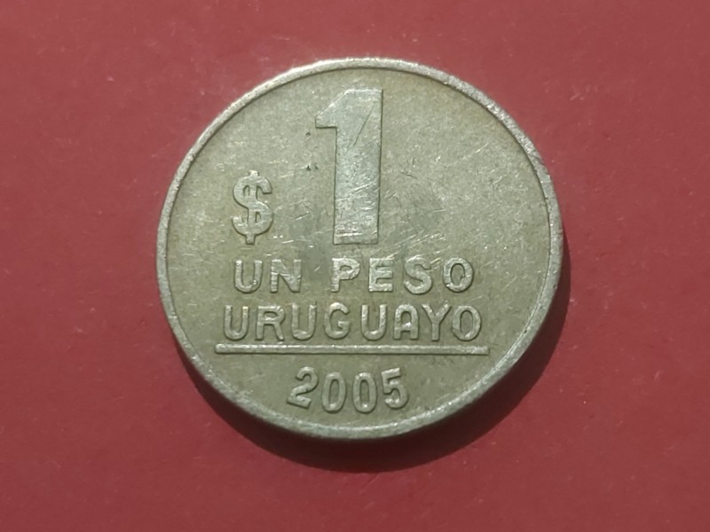 Urugvaj - 1 peso 2005 god