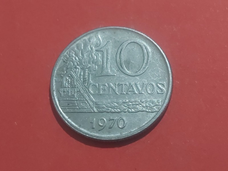 Brazil - 10 centavos 1970 god