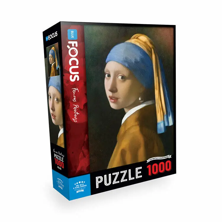 Blue Focus Slagalica Girl with a pearl earring BF267, 1000 komada
