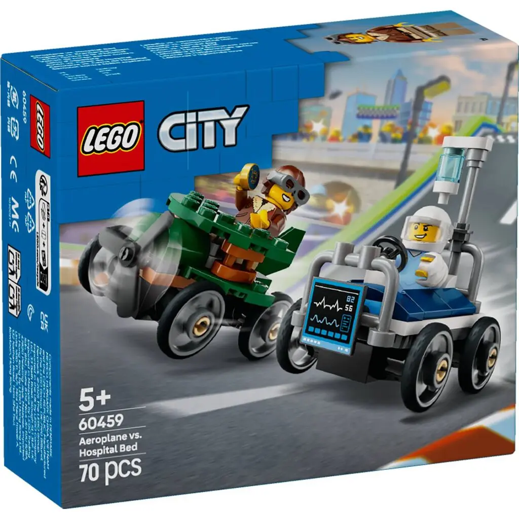 LEGO City Avion protiv vozila sa bolničkim krevetom 60459