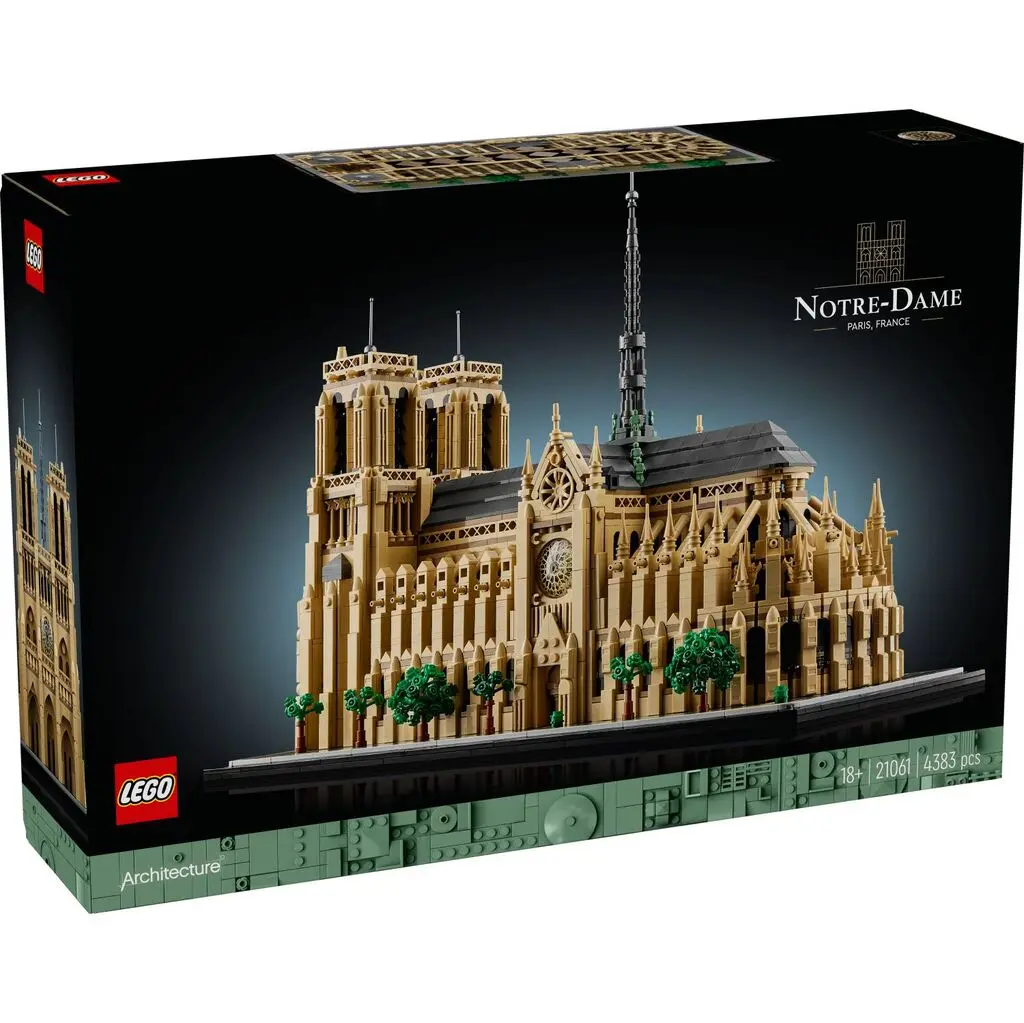 LEGO Architecture pariski Notr Dam 21061