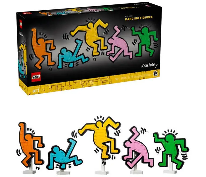 Lego igračke Kit Haring - plešuće figure 18G+