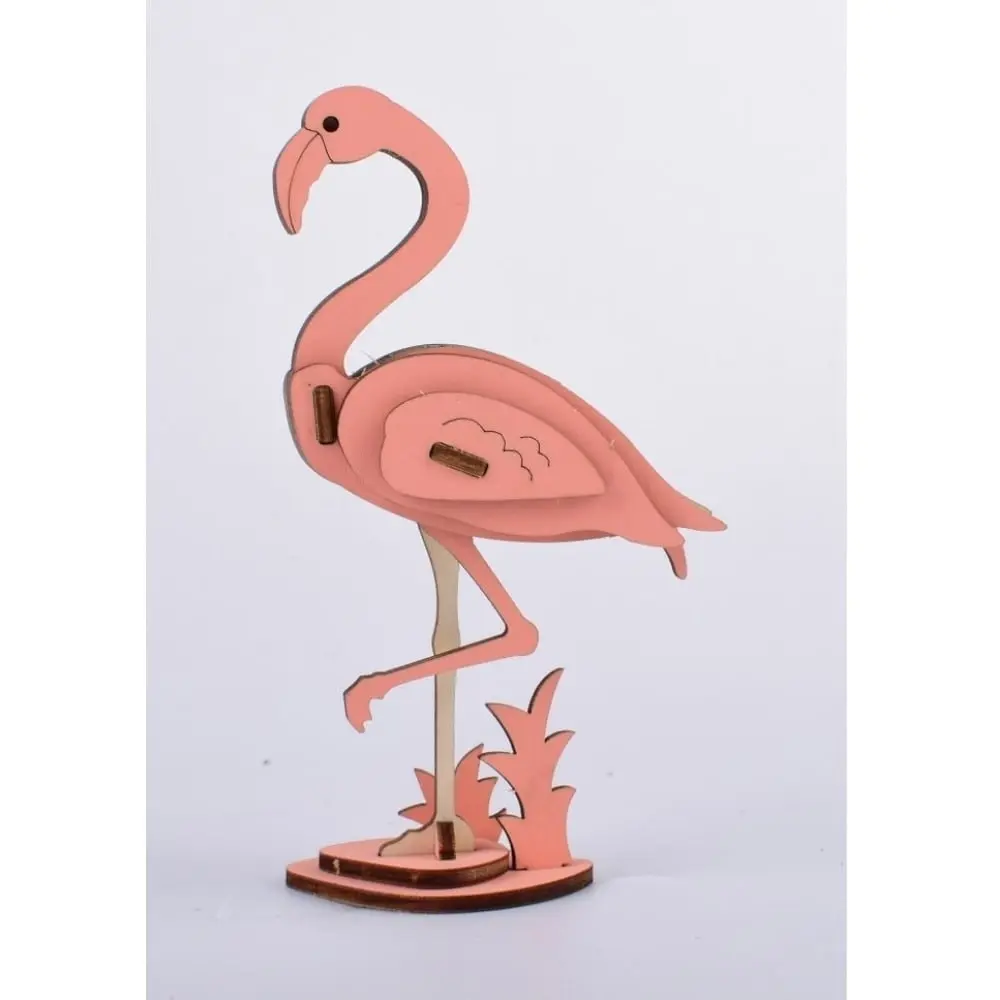 Čarolijashop 3D drvena slagalica Flamingo