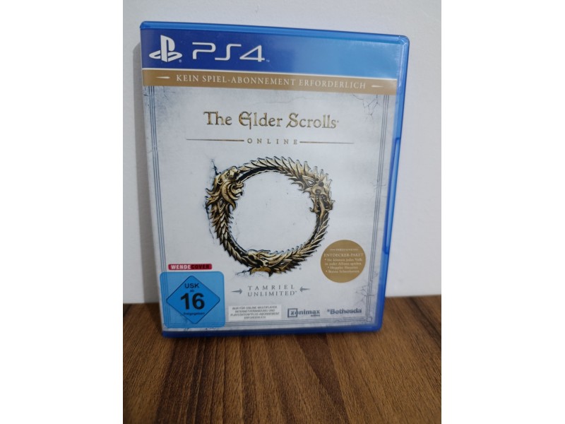 PS4 The Elder Scrolls Online - Igra za playstation 4