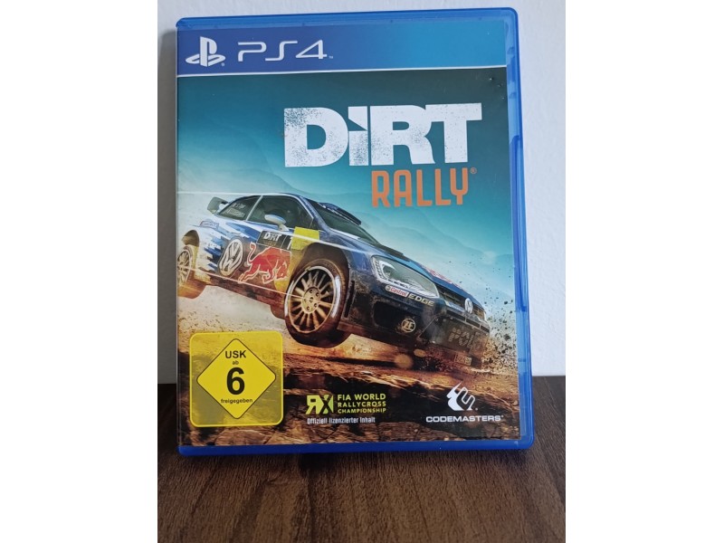 Dirt Rally PS4 igra - ocuvana, kao nova Trkacka