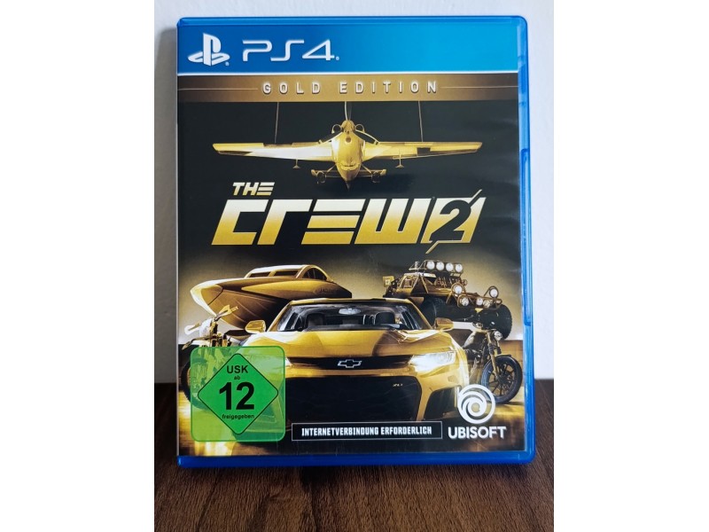 The Crew 2 PS4 igra GOLD EDITION trkacka