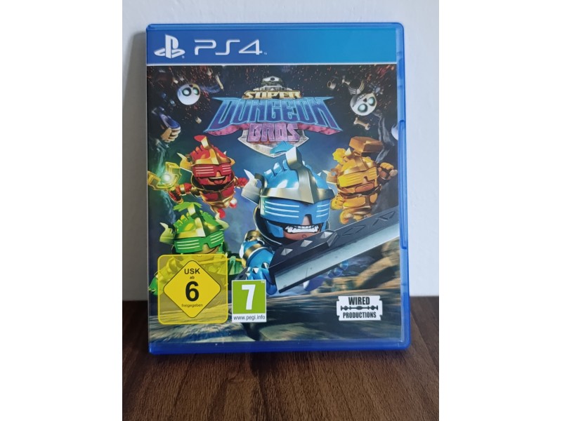 Super Dungeon Bros PS4 igra decija 7+ retko!