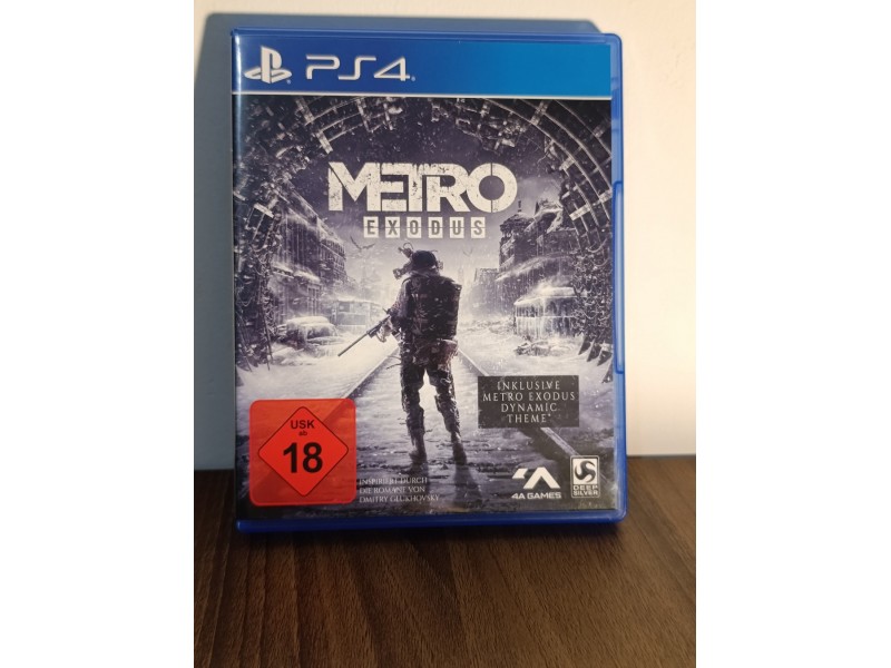 Metro Exodus PS4 igra