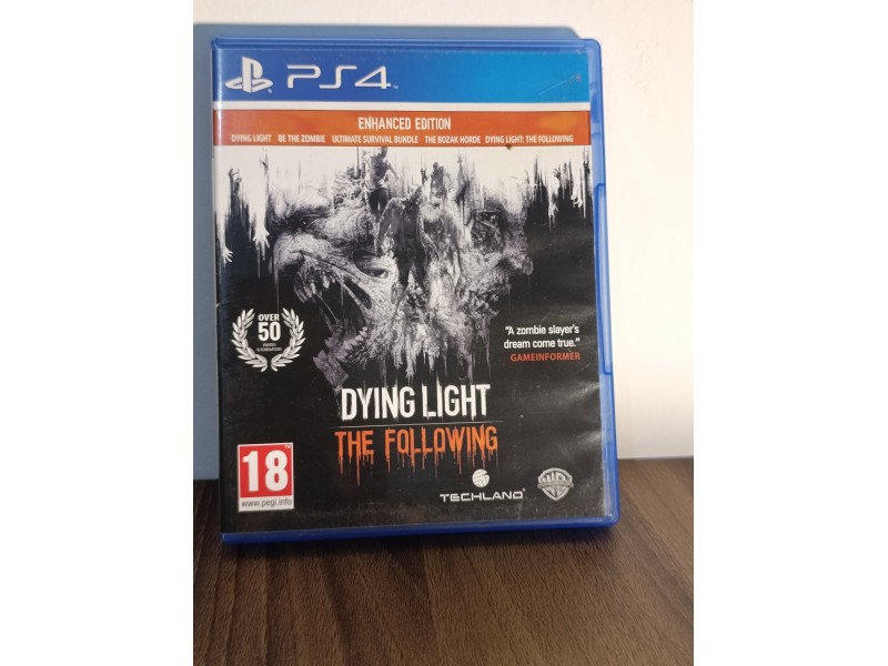 PS4 Dying Light The Fallowing Enhanced Edition