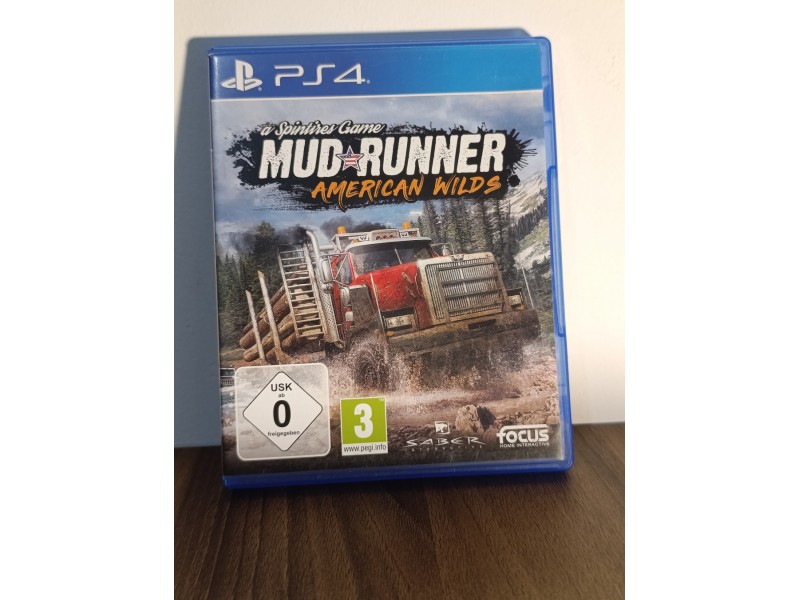 Mud Runner American Wilds PS4 igra offroad voznja