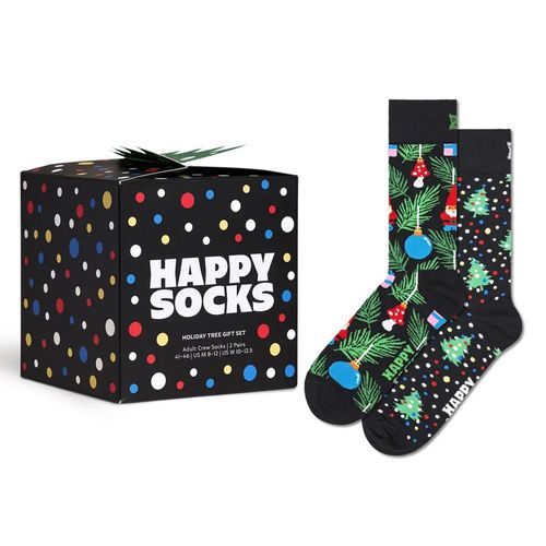 Unisex Happy Socks Čarape 2-Pack Holiday Tree Gift Set