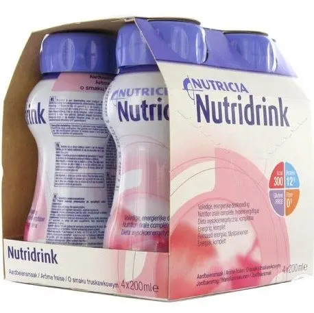 Nutricia Nutridrink Jagoda, 200ml, 4 komada