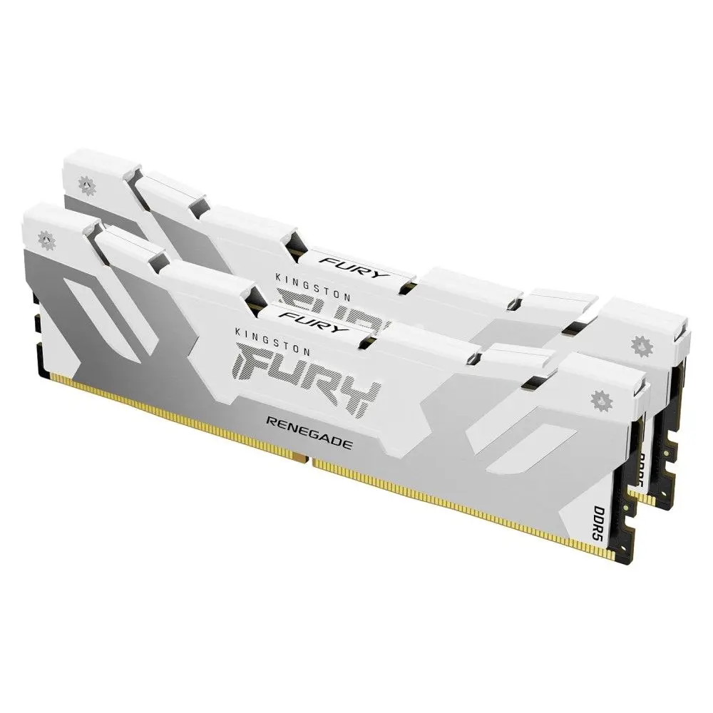 KINGSTON Fury Beast 64GB (2 x 32GB) DDR5 6400MHz CL 32 White