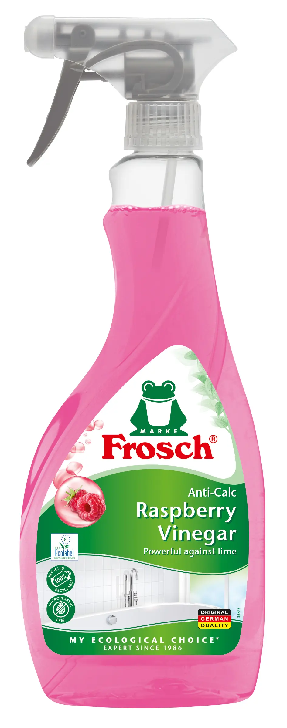 FROSCH Tečnost protiv kamenca na bazi sirćeta malina 500ml