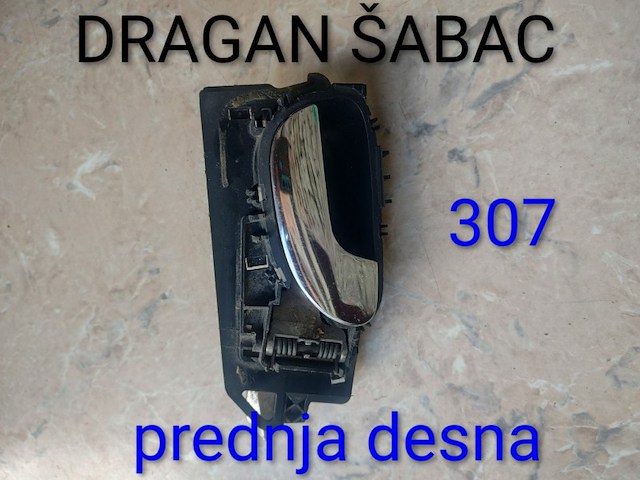 PEUGEOT 307 kvaka unutrašnja prednja desna