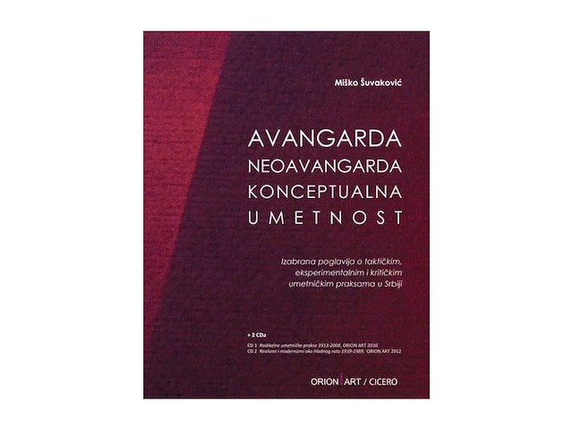 Avangarda, neoavangarda, konceptualna umetnost
