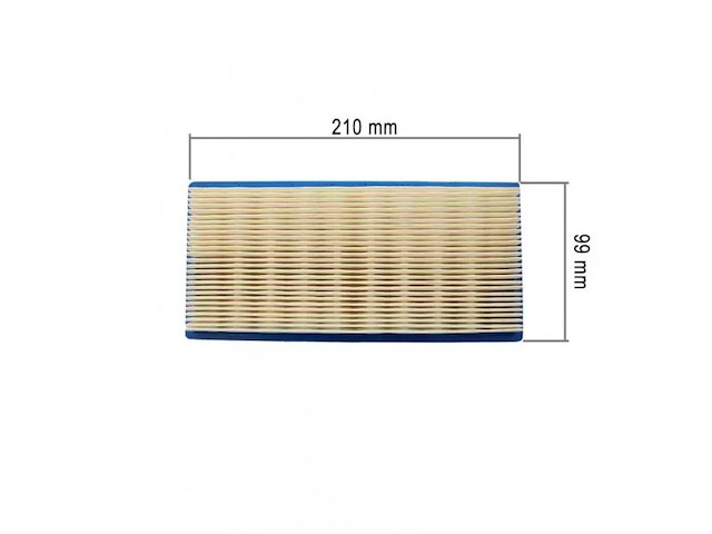 Filter vazduha Briggs &; Stratton 9 KS 210x99x25 mm 7102