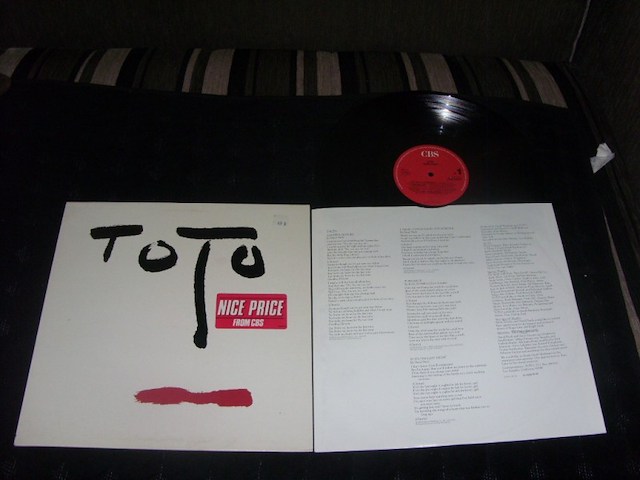 Toto – Turn Back LP CBS 1981. Ex-/ex