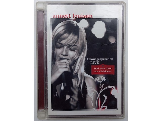 Annett Louisan – Unausgesprochen Live (DVD)