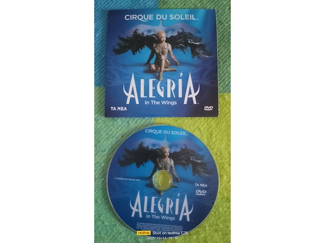 DVD STRANI FILM - ALEGRIA ON THE WINGS