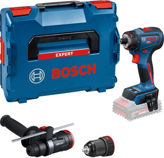 Bosch EXPERT EXSR18V-90FC akumulatorska bušilica/odvrtač Solo; bez baterije i punjača + 2 FC nastavka i L-BOXX (06019R2002)