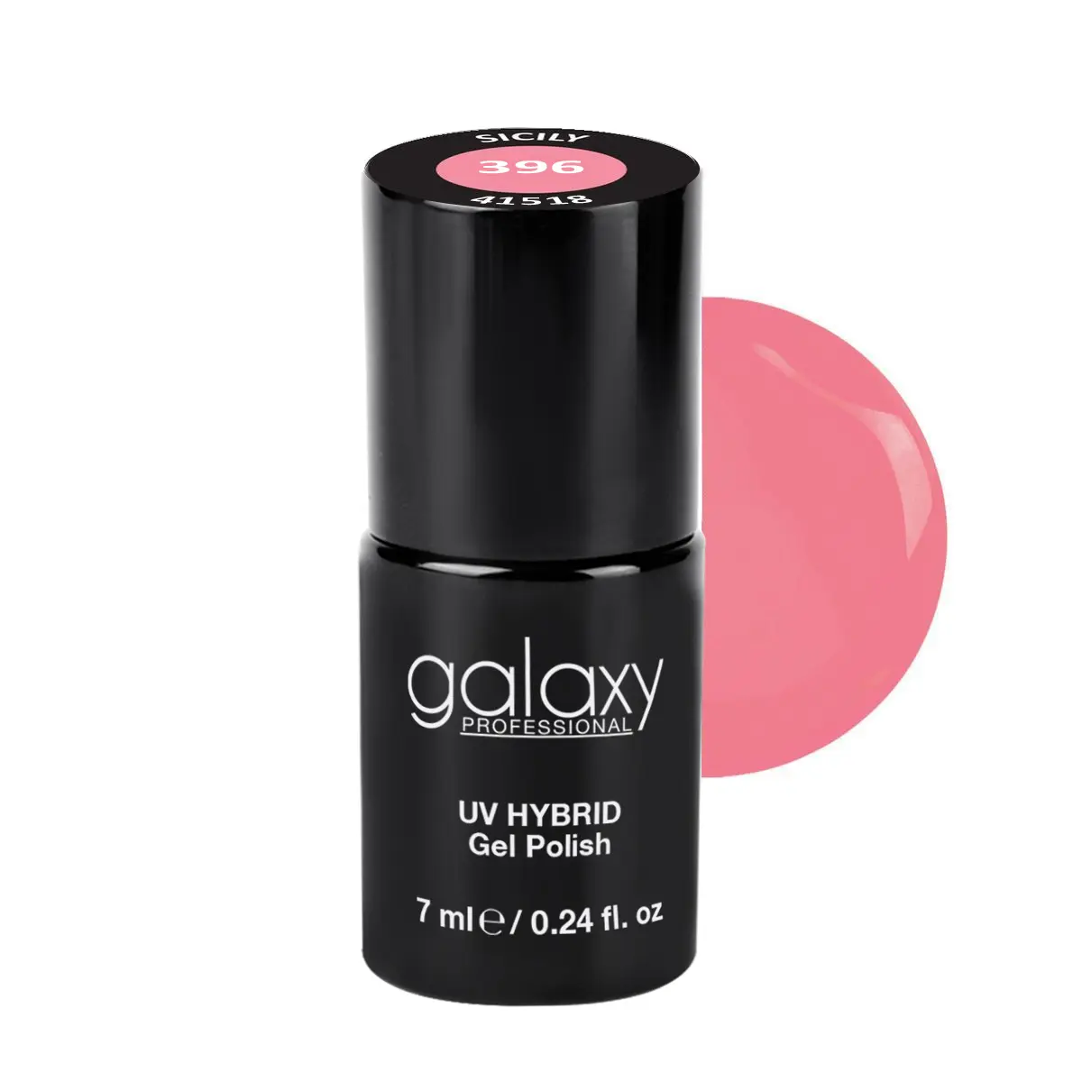 INTENSE PINK – trajni lak za nokte UV/LED Hybrid 7 ml Sicily S396