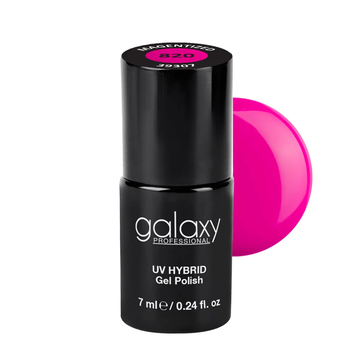 INTENSE PINK – trajni lak za nokte UV/LED Hybrid 7 ml Magentized S820