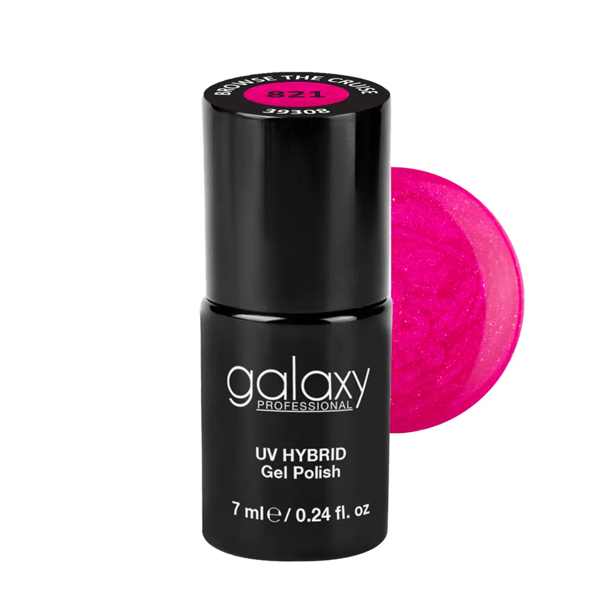 INTENSE PINK – trajni lak za nokte UV/LED Hybrid 7 ml Browse The Cruise S821
