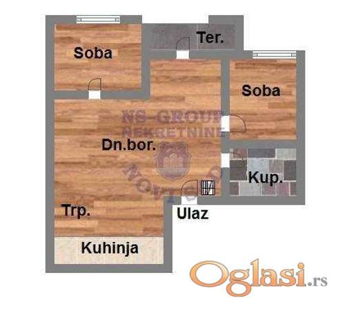 Dvoiposoban - 50m2 - PDV!