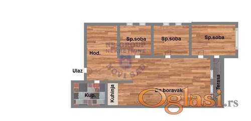 Troiposoban stan na Miseluku,72m2