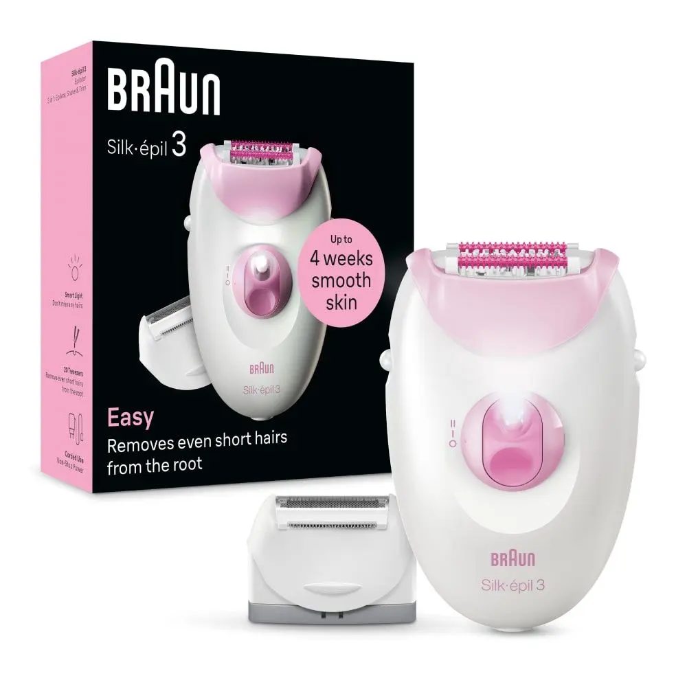 BRAUN EPILATOR LEGEPILSE3-031PNKBOX MN