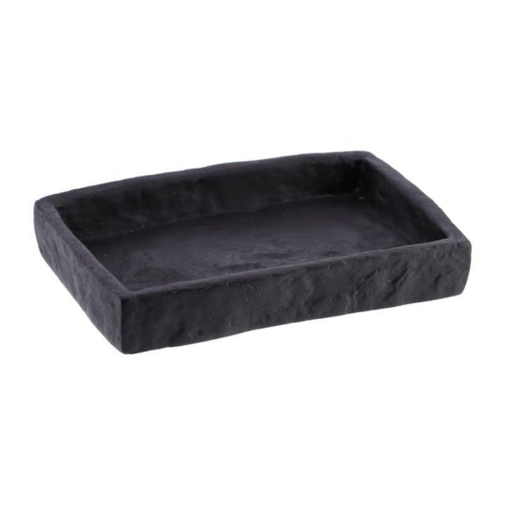 TENDANCE POSUDA ZA SAPUN 2X13X9 CM POLIRESIN CRNA