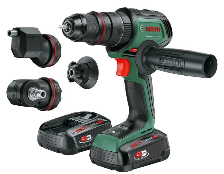 Bosch Akumulatorska vibraciona bušilica AdvancedImpact 18V-80 QuickSnap, 2x2.5Ah Kofer 06039E2105