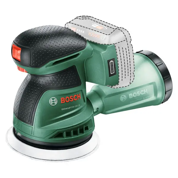 Bosch Akumulatorska ekscentar brusilica UniversalOrbit 18V-20, bez baterije i punjača 06033E4100