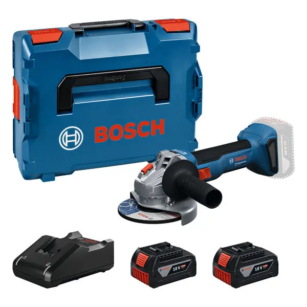 Bosch Akumulatorska ugaona brusilica GWS 18V-8, 125mm, 2x5,0Ah + punjač + L-BOXX 136 06019N9003