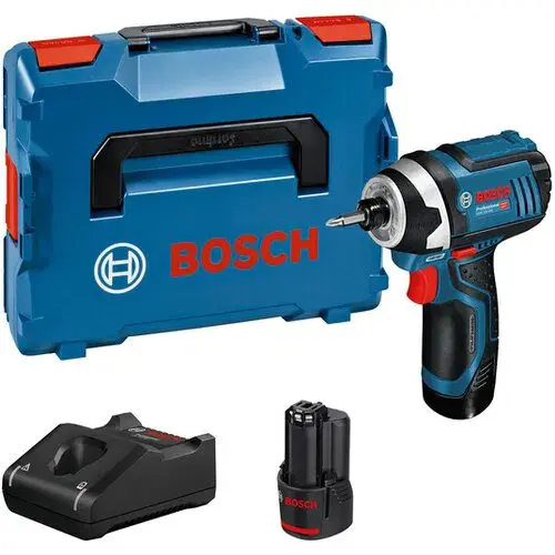 Bosch Akumulatorski udarni odvrtač GDR 12V-105, 2x2.0Ah, L-Boxx 06019A6977