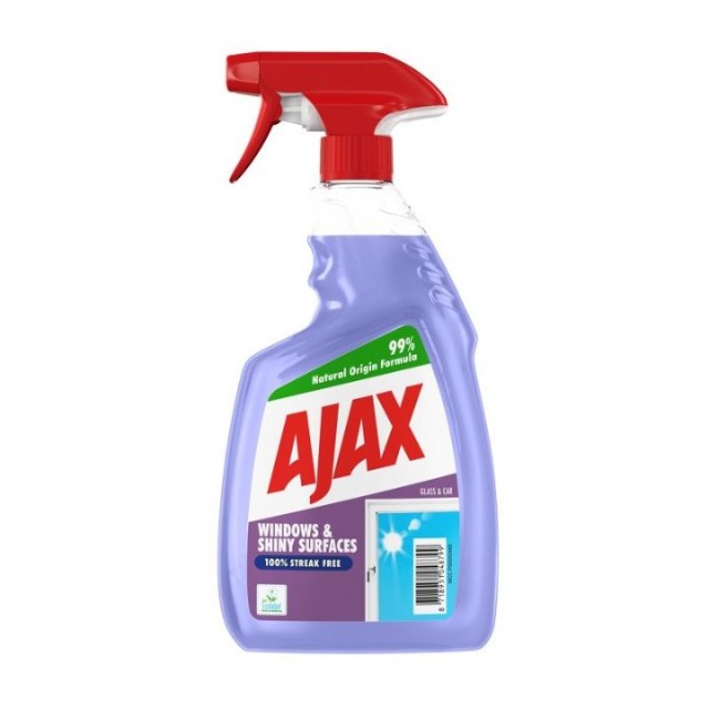 AJAX GLASS WINDOWS & SHINY SUFRACES 750ML