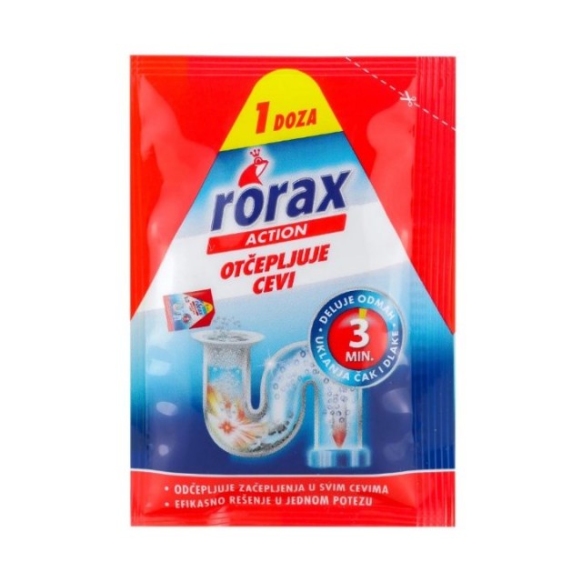 RORAX GRANULE ZA OTČEPLJIVANJE CEVI 60GR
