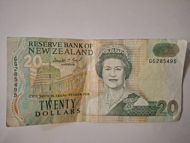 20 dolara Novi Zeland