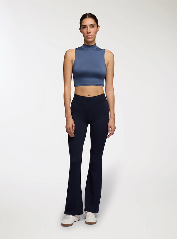 Helanke na zvono u jednobojnoj varijanti Tamnoplava