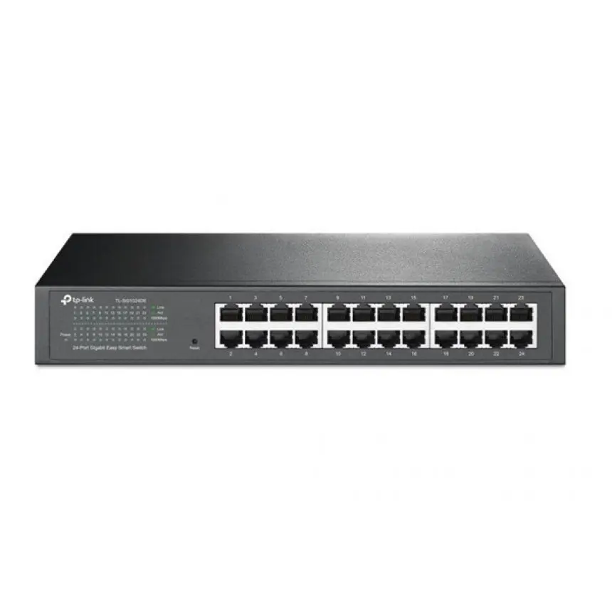 Switch TP-LINK TL-SG1024DE Gigabit/24x RJ45/10/100/1000Mbps/eSmart/Rackmount metalno kuciste