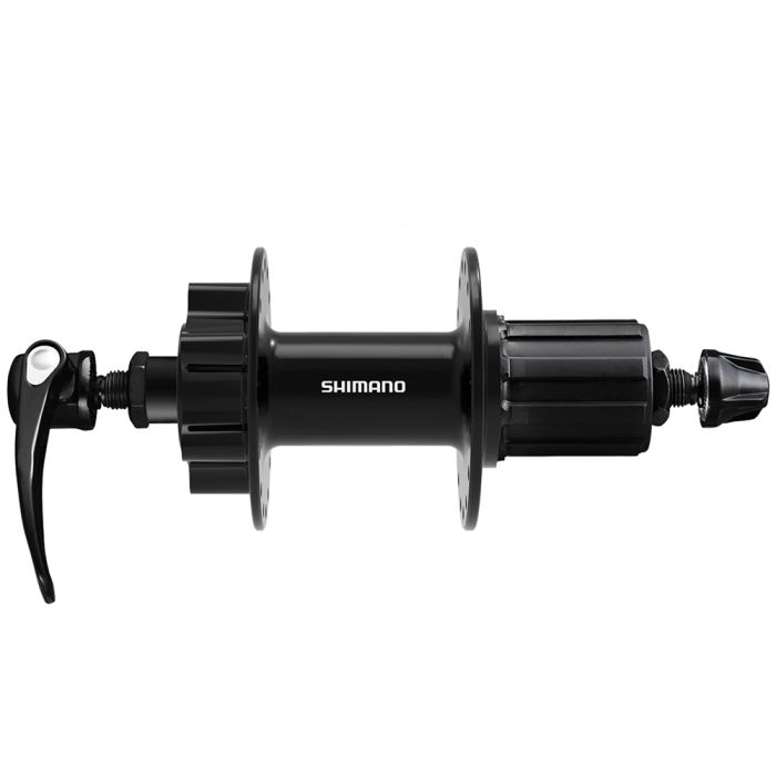 NABLA ZADNJA SHIMANO FH-QB400-HM 8-12 BRZINA DISK 6-BOLT CRNA QR:173mm