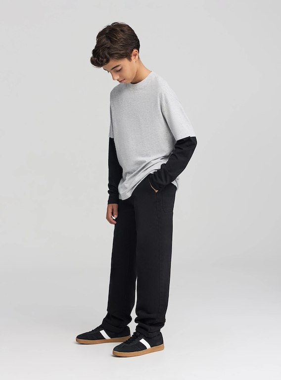 Pantalone jogger majstor Crna
