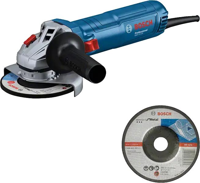 Bosch GWS 12-125 Ugaona brusilica, 1200W, 125mm, 1x Brusna ploča, 06013A6100