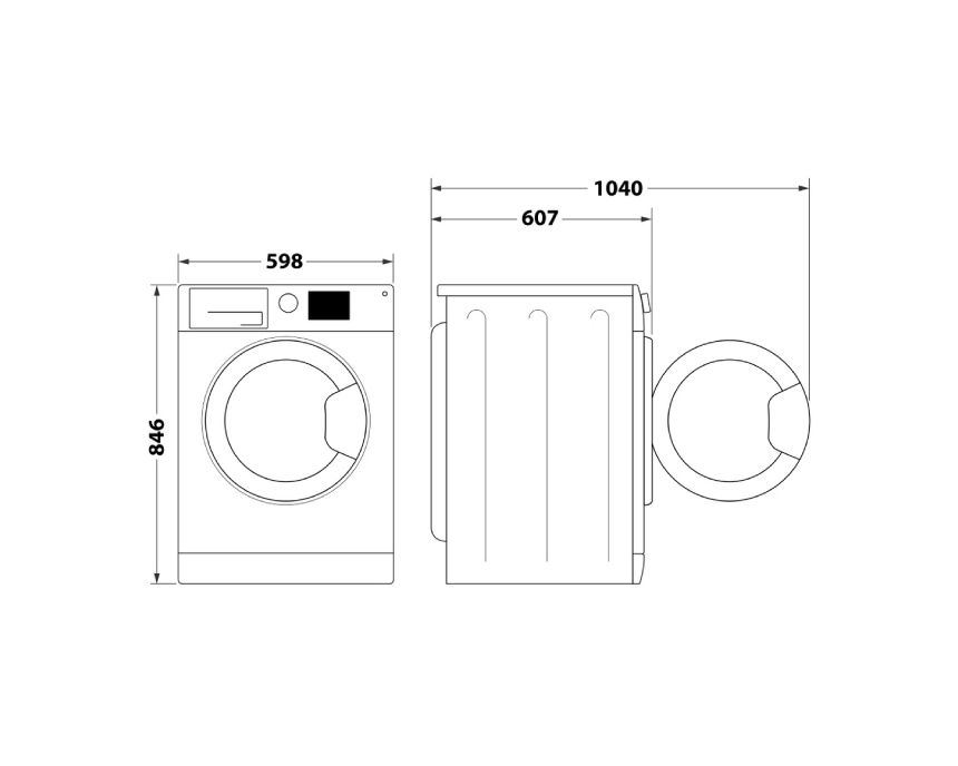 WHIRLPOOL WP C8 WBS EE mašina za sušenje veša - toplotna pumpa