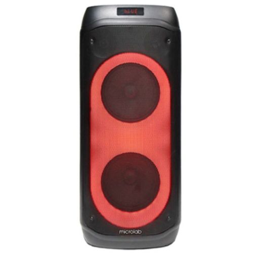 Microlab PT802W karaoke zvucnik 200W, Bluetooth,LED, 11,1V/4400mAh,TWS, Aux, USB, FM,microSD,+ Mic*2