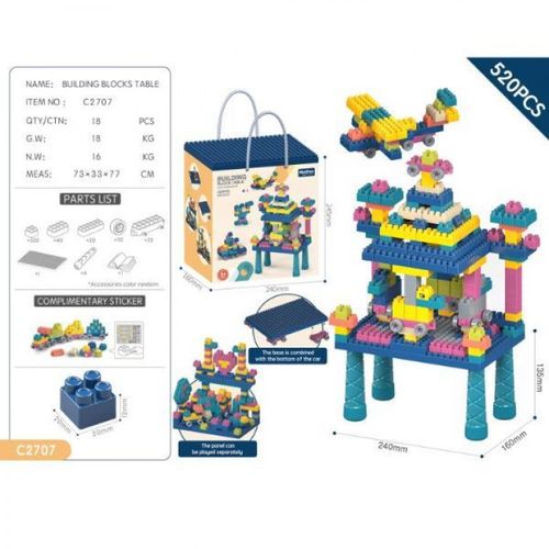 HK Mini konstruktor sa stolom za slaganje