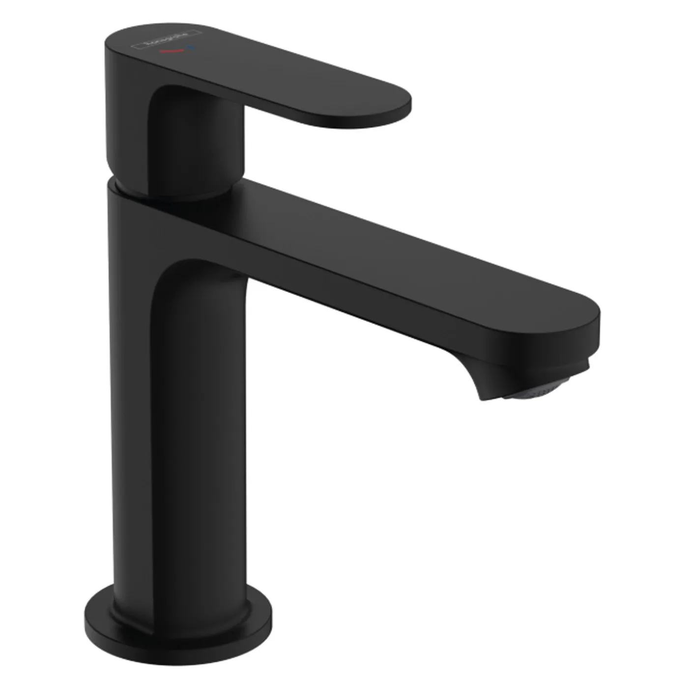 Hansgrohe Rebris S 110 slavina za umivaonik coolstart ecosmart+ sa automatskim podsklopom matt black 72588670
