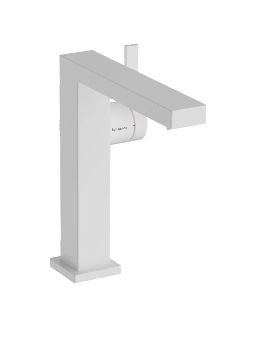 Hansgrohe Tecturis E 150 fine slavina za umivaonik coolstart ecosmart+ matt white automatski podsklop 73040700