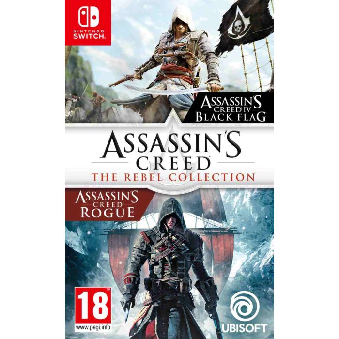 SWITCH Assassins Creed: The Rebel Collection (Code in a Box)